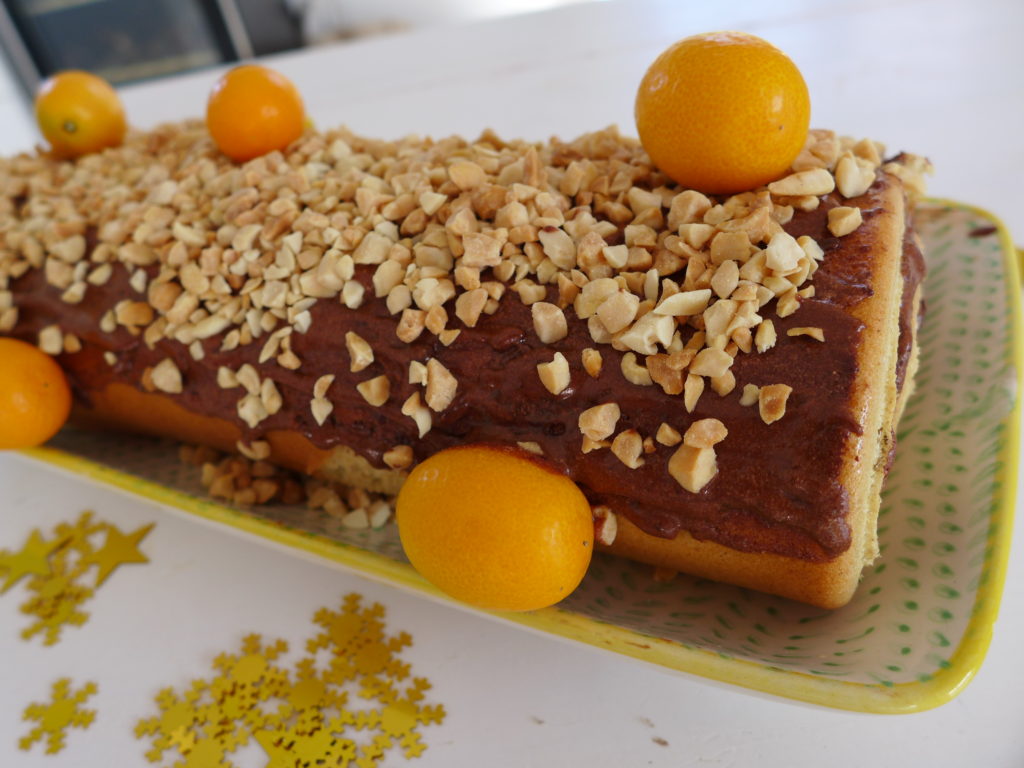 Bûche de Noël à la mousse aux chocolats - pourmesfilles.net
